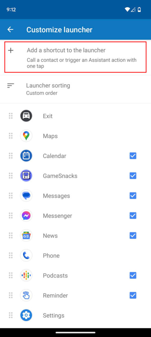 How To Add Apps To Android Auto Organize Them Create Shortcuts More