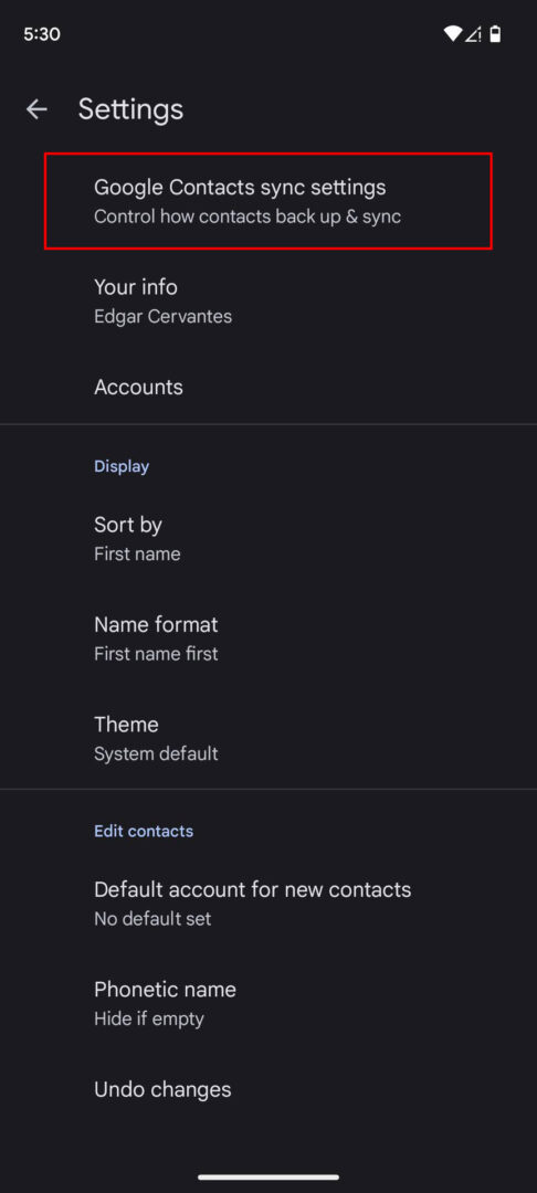 How to back up Android contacts - Android Authority