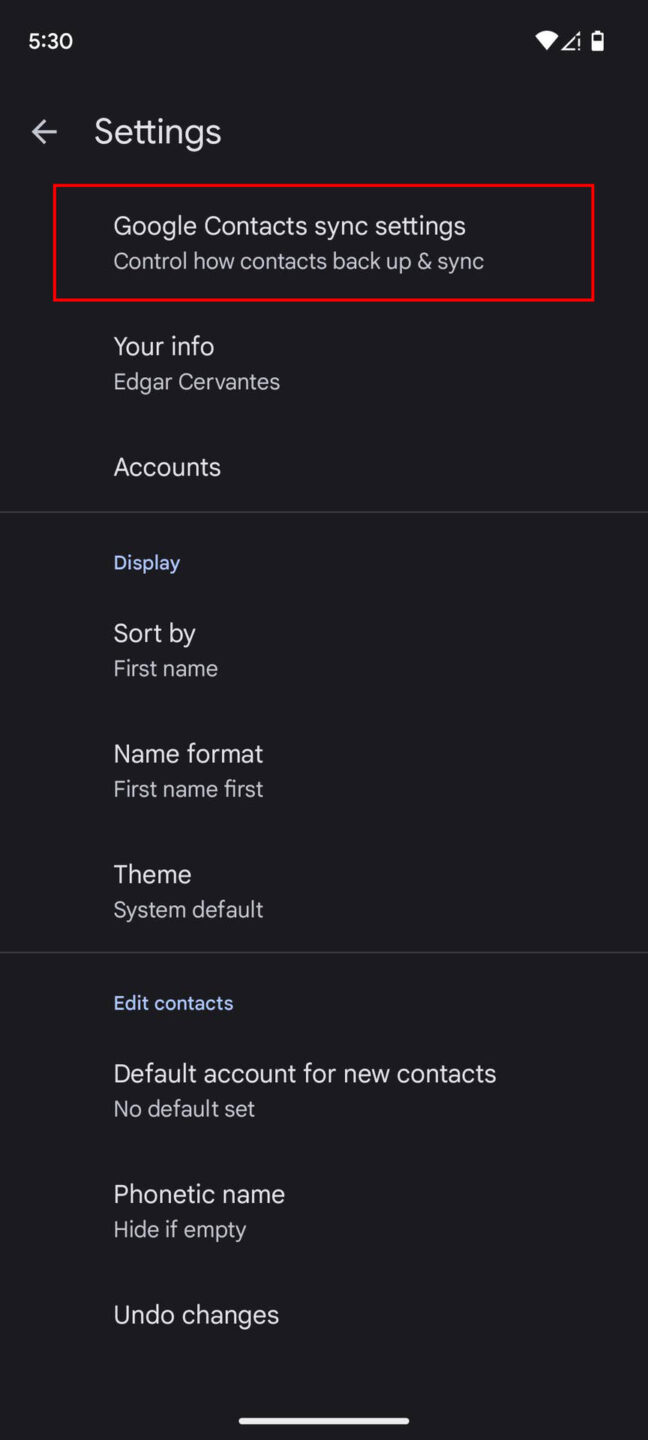 How to back up Android contacts - Android Authority