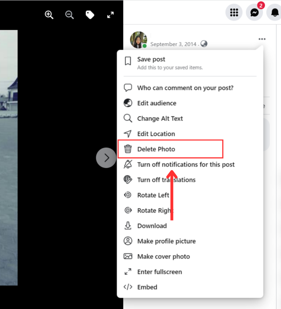 How to delete Facebook photos on any device - Android Authority