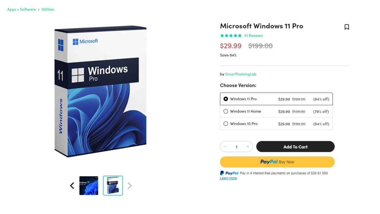Deal: Upgrade to Windows 11 Pro for just $29.99