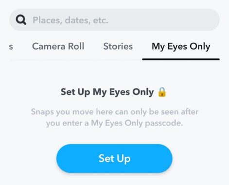 What is "My Eyes Only" on Snapchat and how to use it - Android Authority