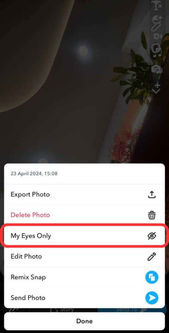 What is "My Eyes Only" on Snapchat and how to use it - Android Authority