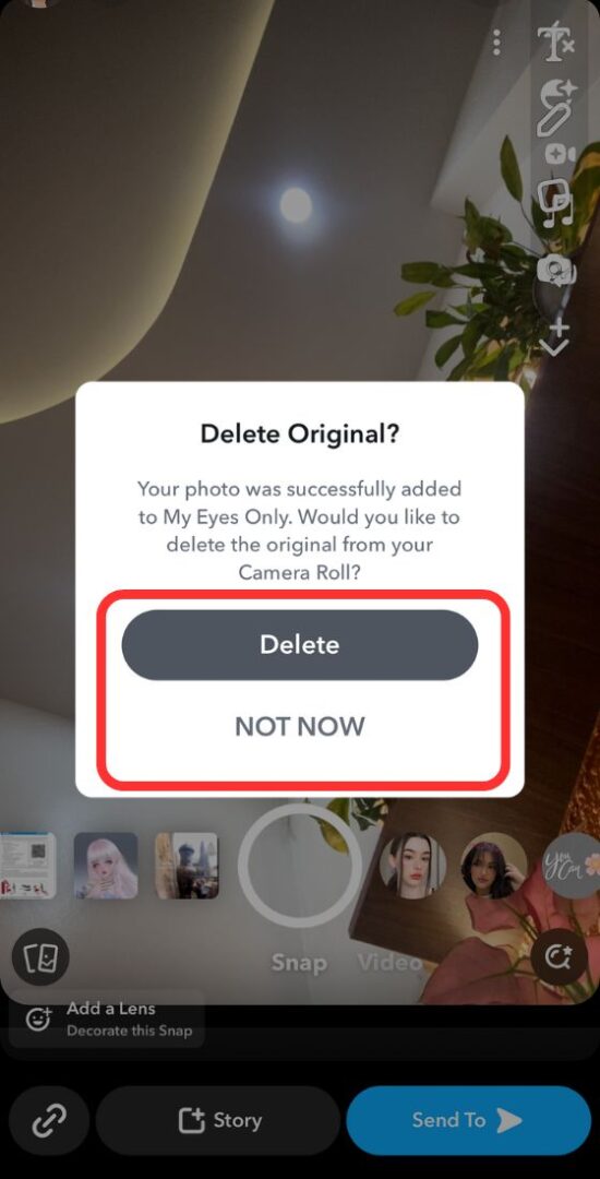 What is "My Eyes Only" on Snapchat and how to use it - Android Authority