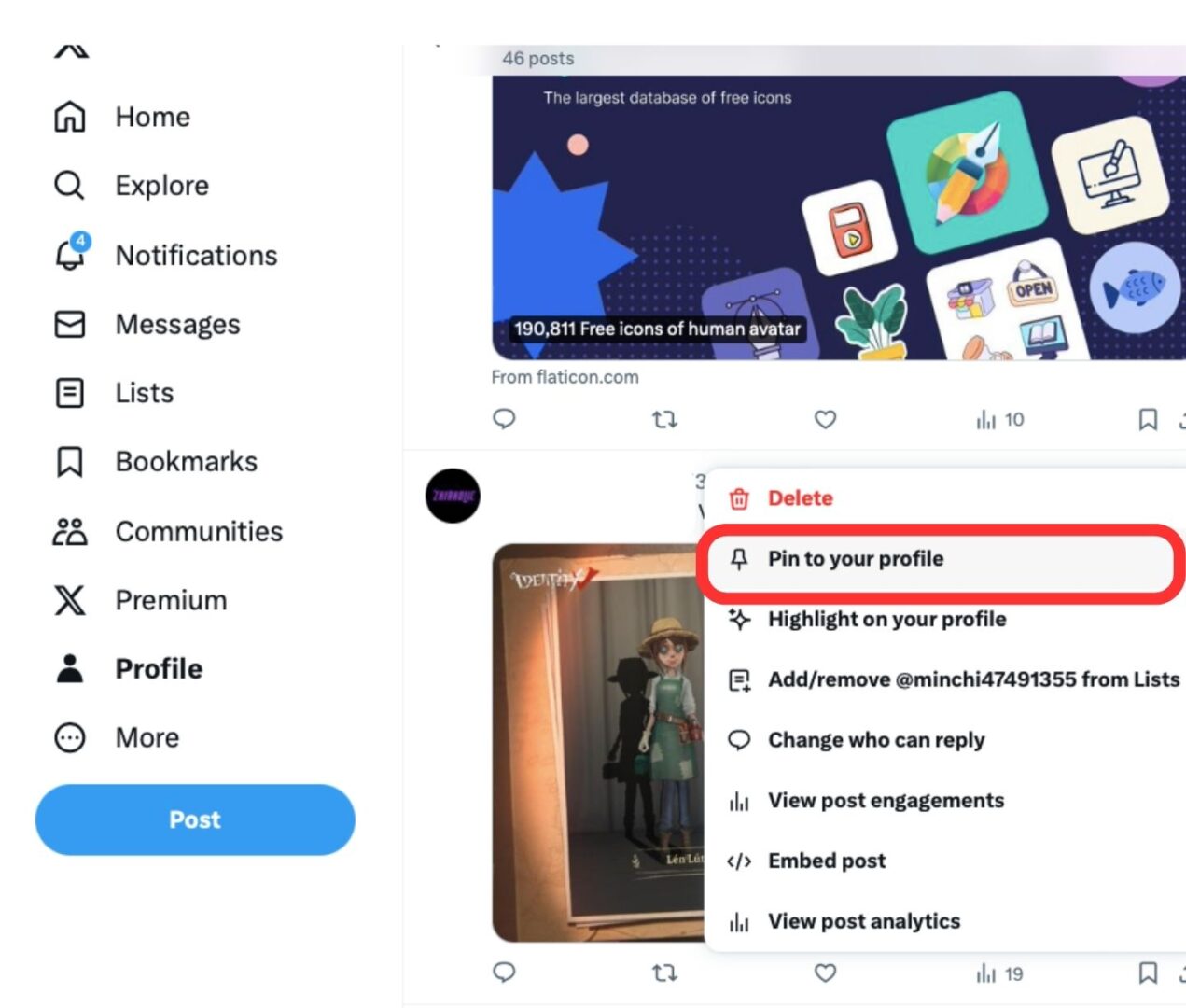 Here's how to pin a post on X - Android Authority