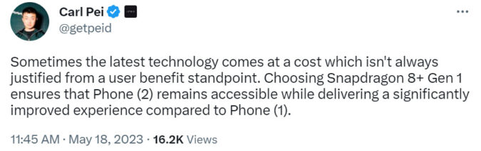 Nothing Phone 2 processor revealed: A big step up from Phone 1