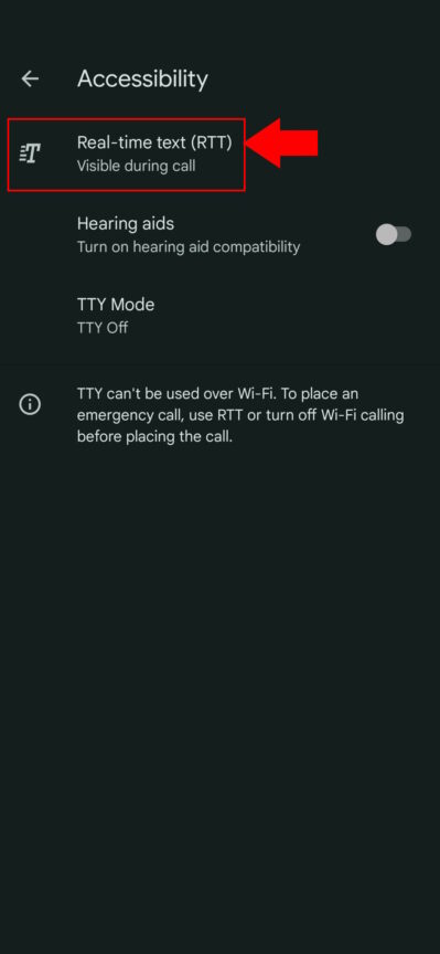 What is RTT calling? How do I enable it on my phone?