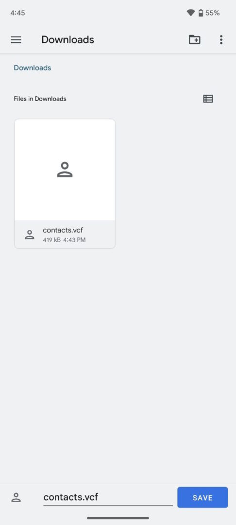 How to transfer contacts to a new Android phone - Android Authority