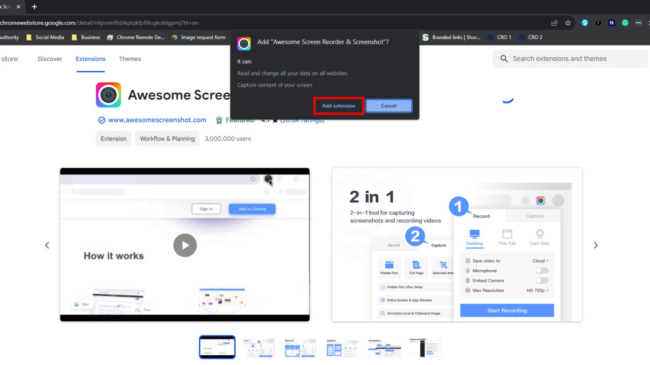 How to take a screenshot on the Chrome browser - Android Authority