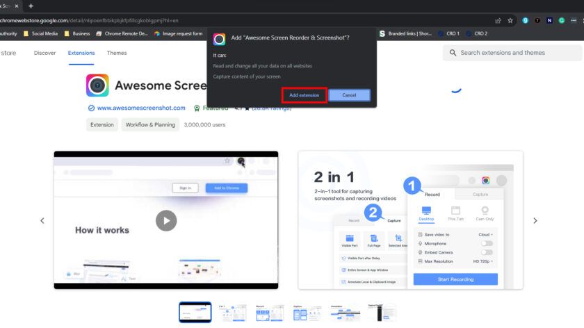 How to take a screenshot on the Chrome browser - Android Authority