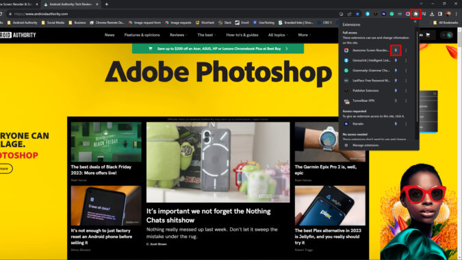 How to take a screenshot on the Chrome browser - Android Authority