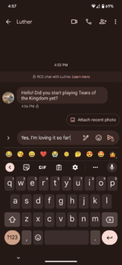 AI-based Magic Compose in Messages is fun (but maybe not accurate)