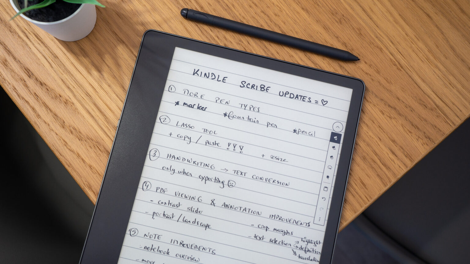 The Kindle Scribe is finally living up to its note-taking potential