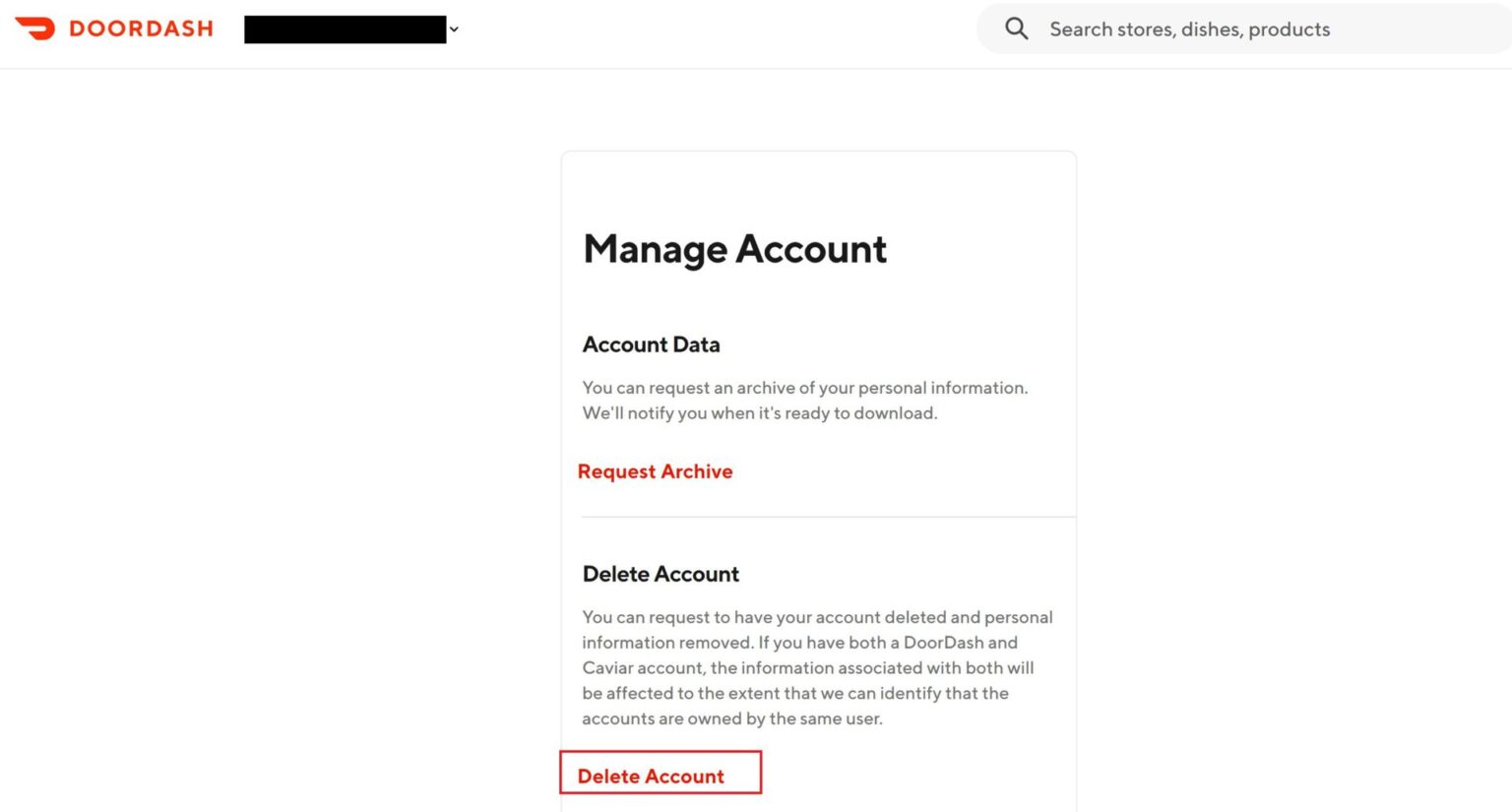 How to delete your DoorDash account - Android Authority