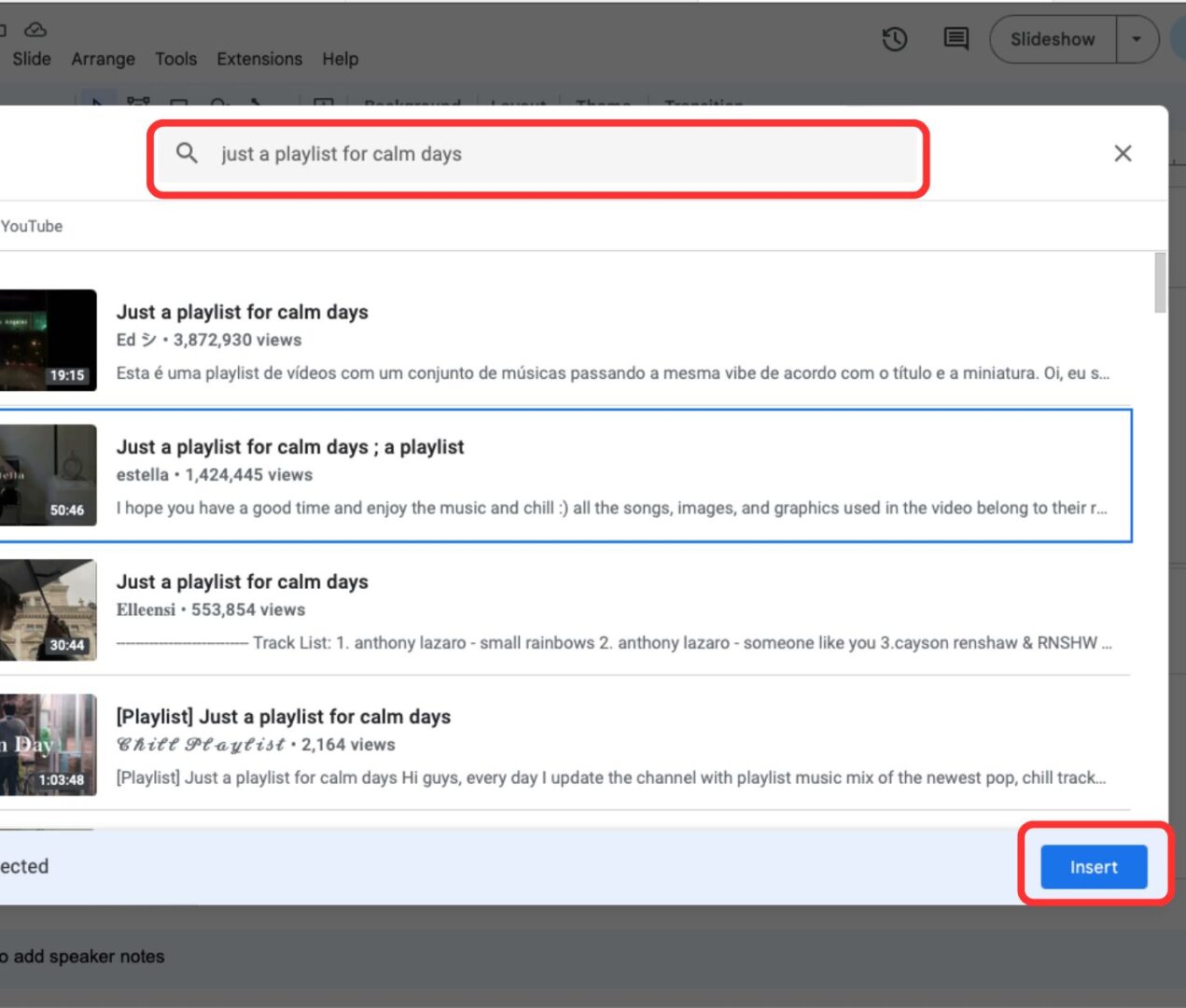 How to put a video on Google Slides - Android Authority