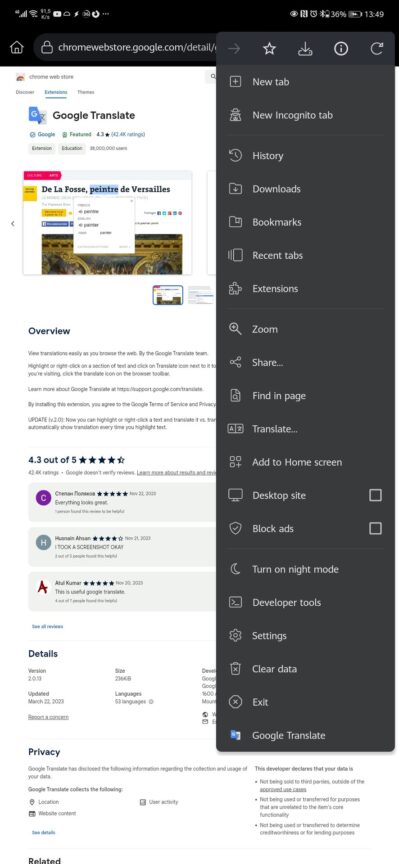 How to use Chrome extensions on an Android browser - Android Authority