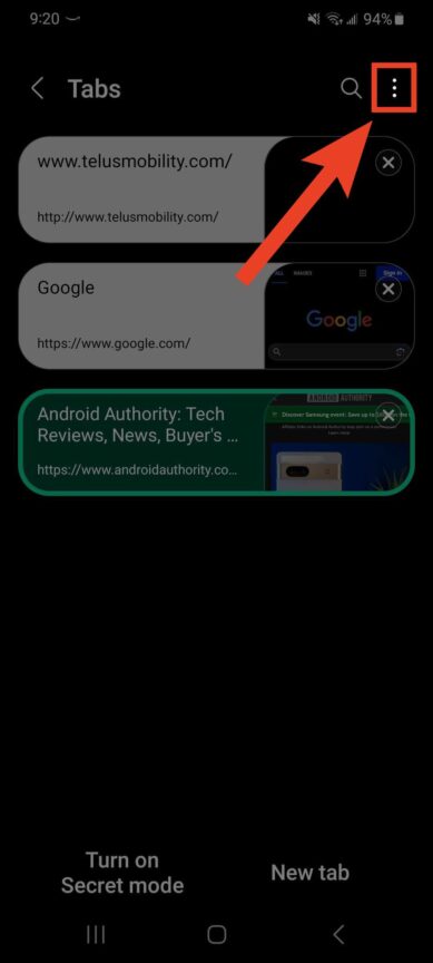 How to close tabs on Android - Android Authority