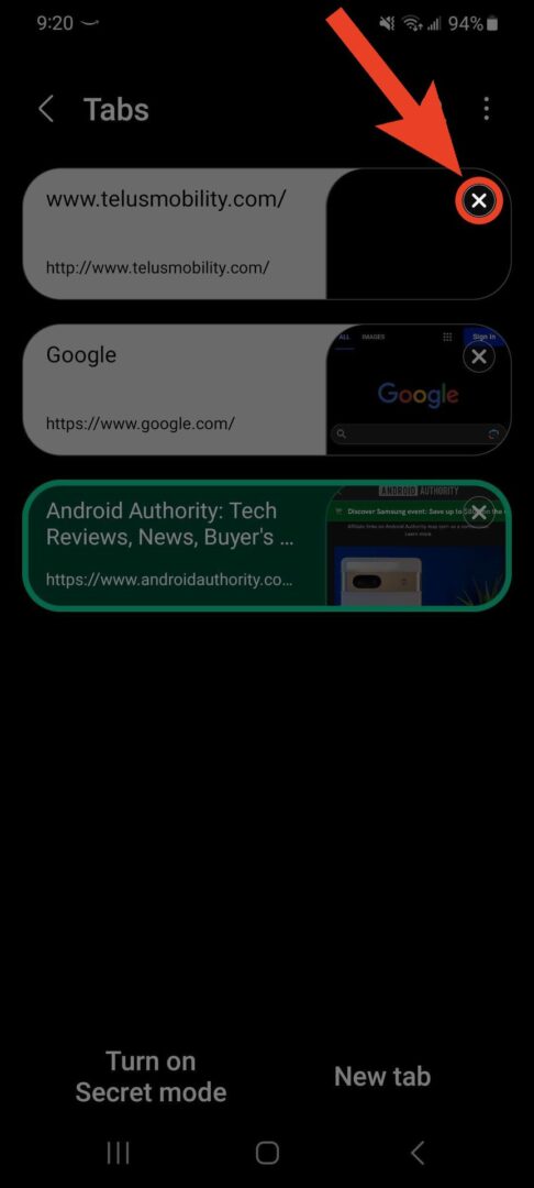 How to close tabs on Android - Android Authority