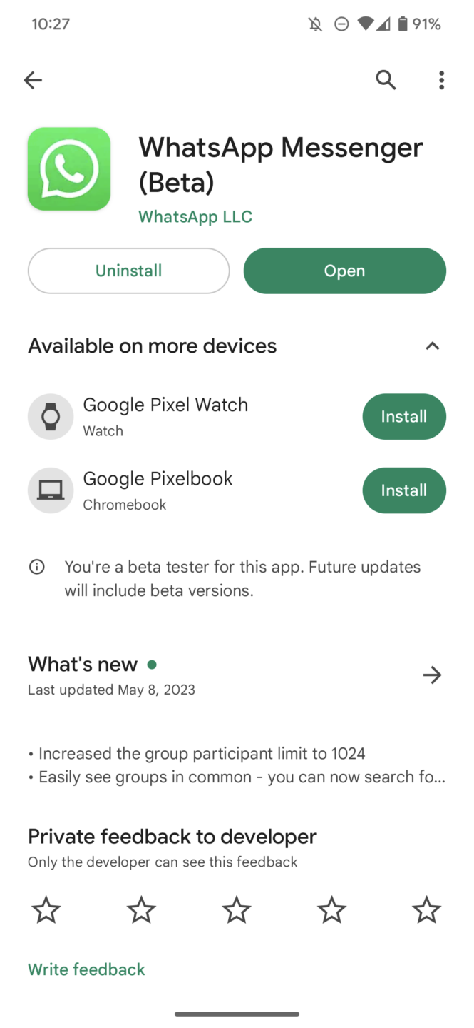 WhatsApp comes to Wear OS, instantly makes my Pixel Watch more useful