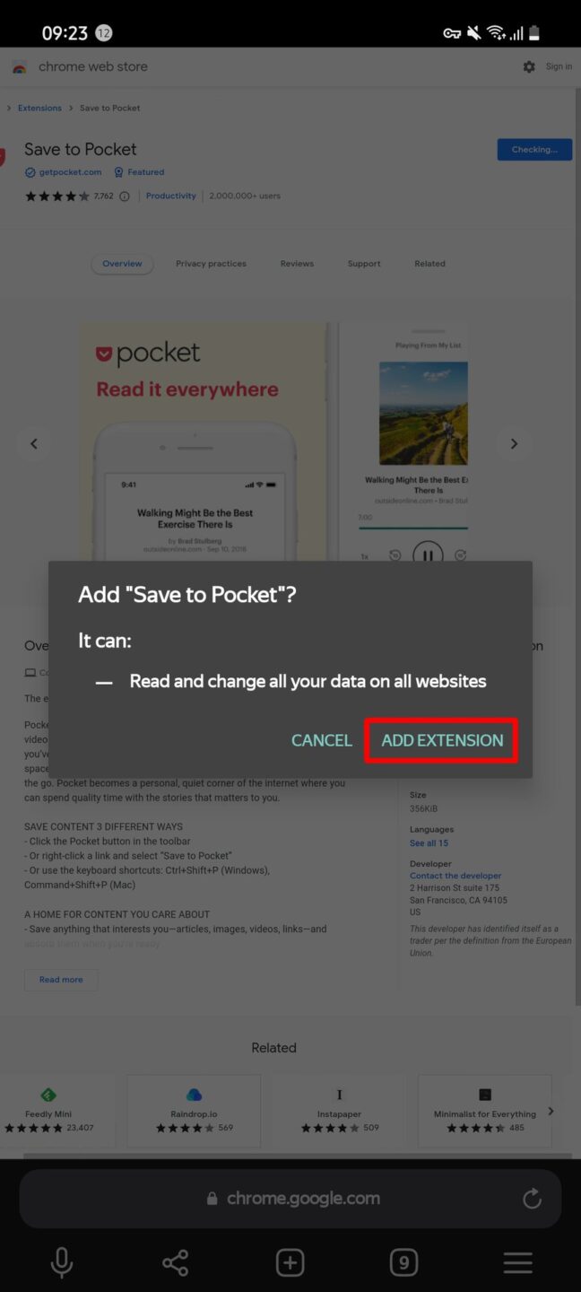 How to use Chrome extensions on an Android browser - Android Authority