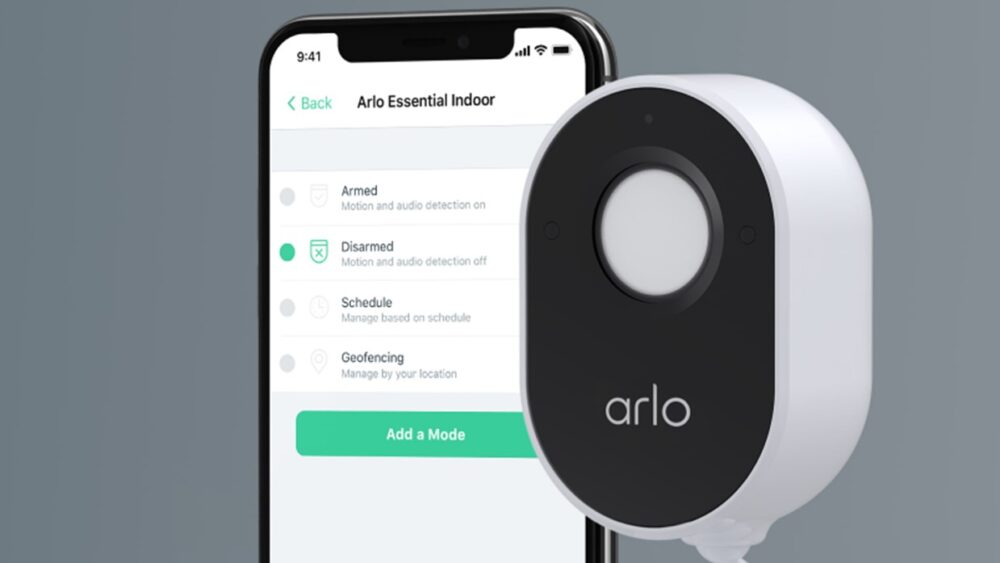 Stay secure with almost 50% off the Arlo Essential Indoor Camera
