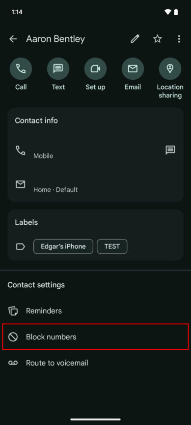How to block a phone number on your Android phone