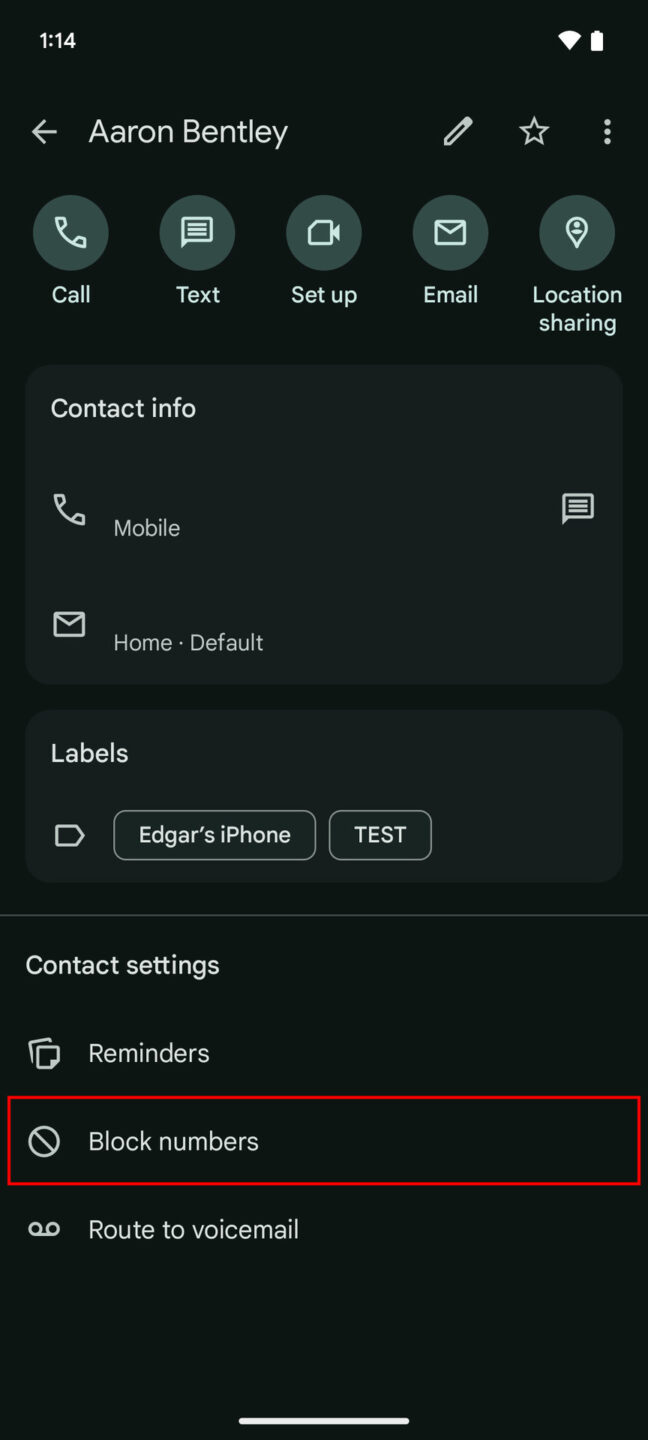 How to block a phone number on your Android phone