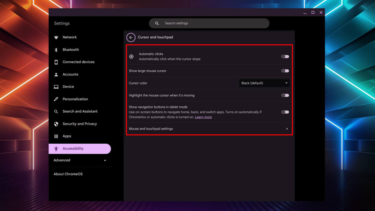 How to change your cursor on a Chromebook - Android Authority
