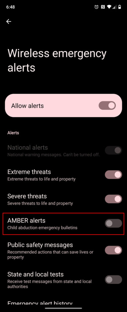 How to turn off Amber Alerts on your Android device