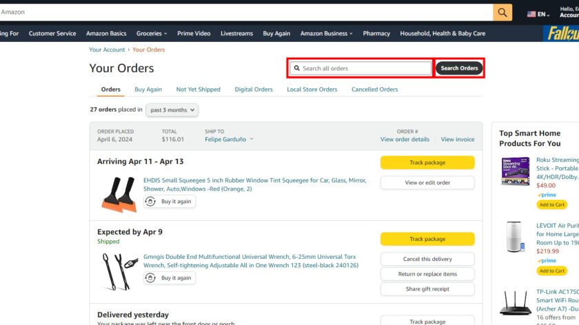 How to find archived orders on Amazon - Android Authority