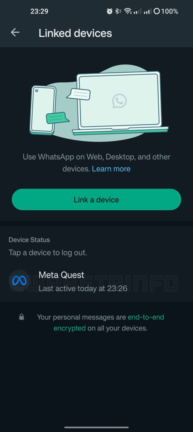 WhatsApp's latest beta reveals Meta Quest support could be coming soon