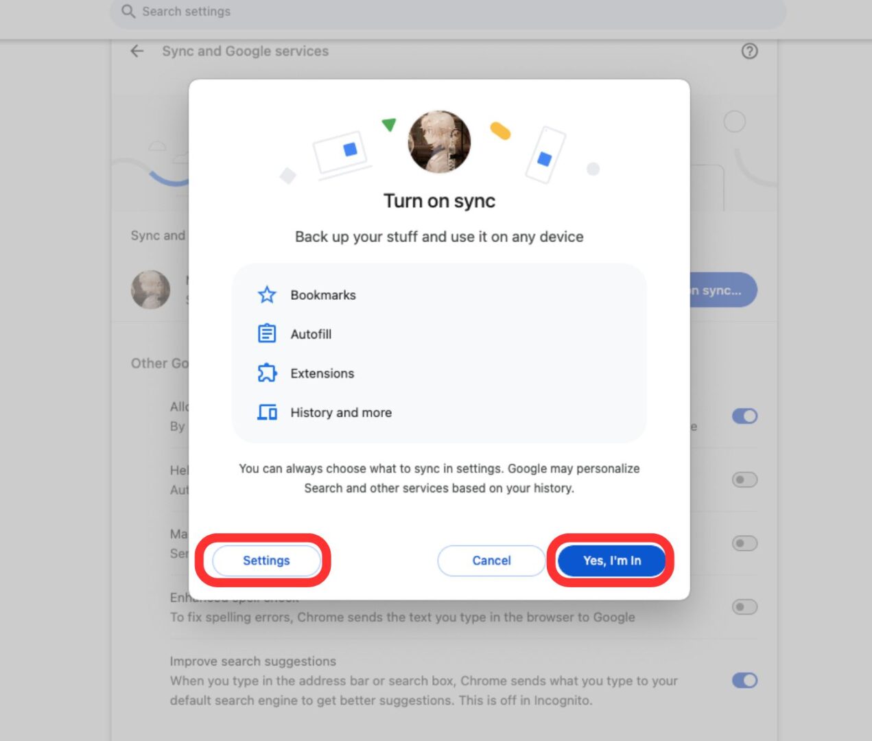 How to sync Chrome bookmarks across your devices