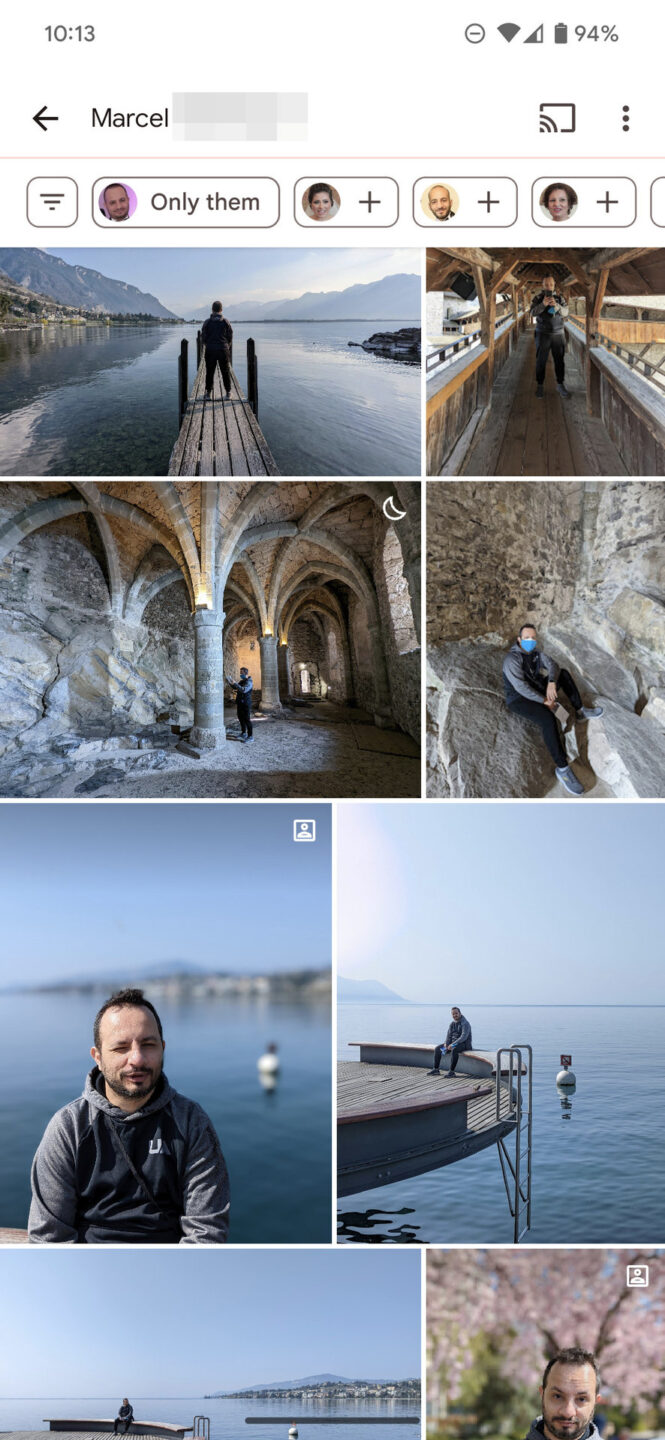 Google Photos now does facial recognition on people from behind