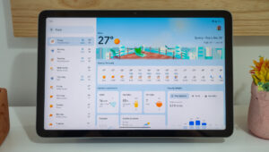 The Pixel Tablet's new Google Weather app is gorgeous