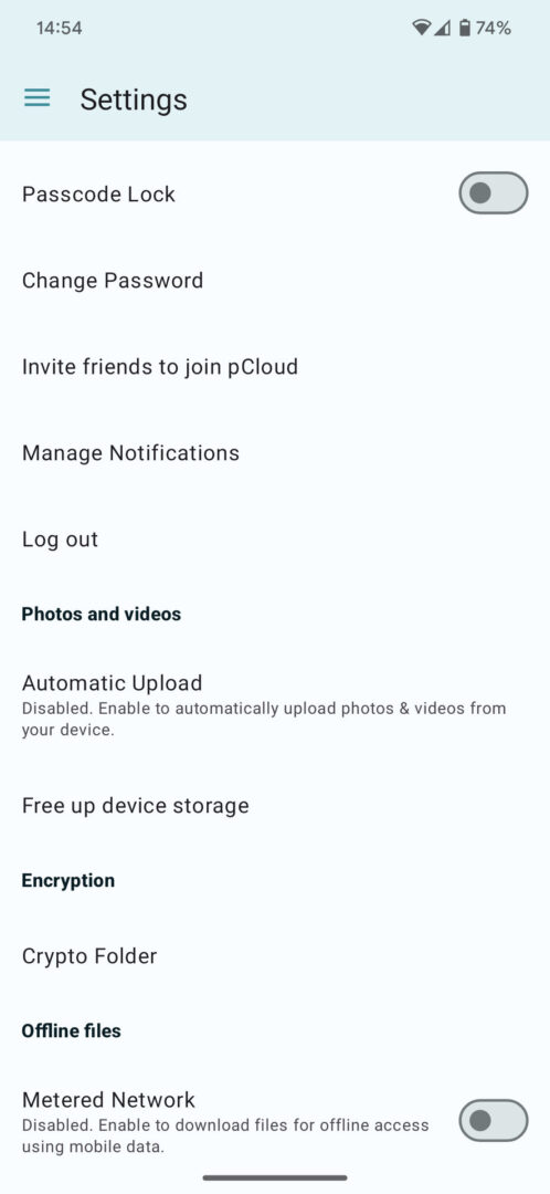 pCloud lifetime cloud storage was a better pick for me over Google One