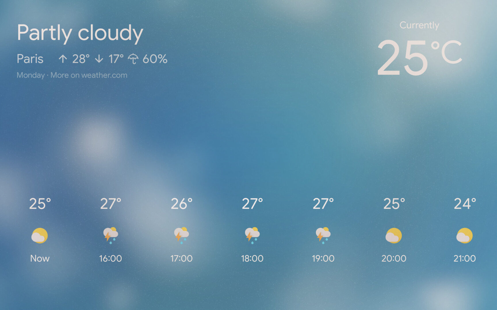 The Pixel Tablet's new Google Weather app is gorgeous