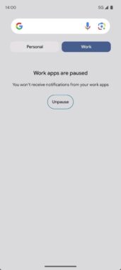 Android 14 changes how work profiles and work apps work