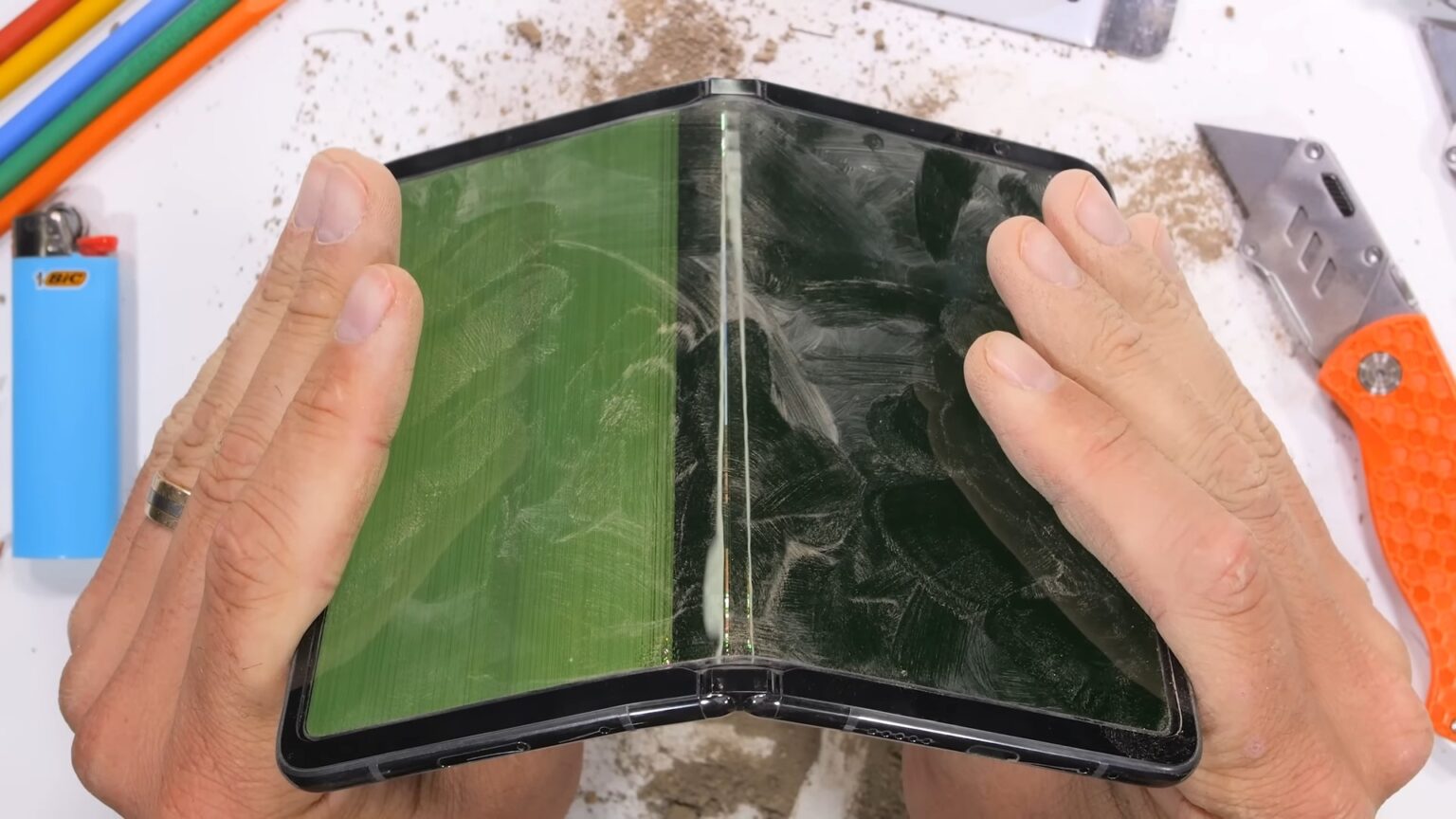 Watch: Want to see a Pixel Fold catastrophically fold the other way?