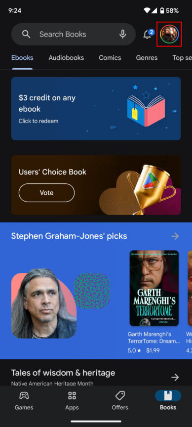 Learn to use the Google Play Store on an Android device