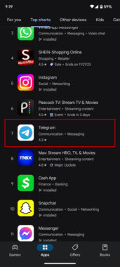 Learn to use the Google Play Store on an Android device