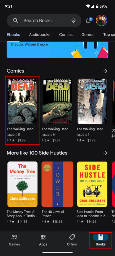 Learn to use the Google Play Store on an Android device