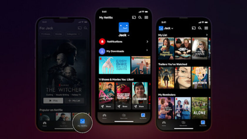 Netflix adds new 'My Netflix' tab for quick access to shows and downloads