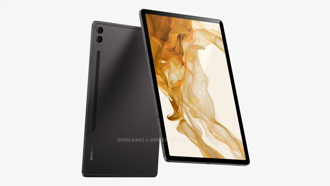 Samsung Galaxy Tab S9 FE Plus renders have leaked
