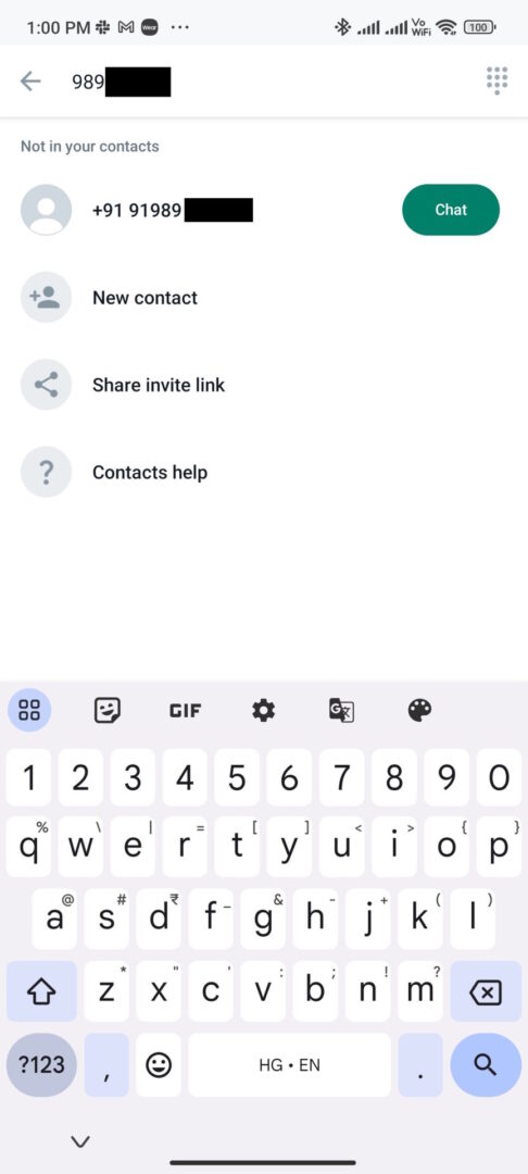 WhatsApp finally lets you open chats with unknown numbers