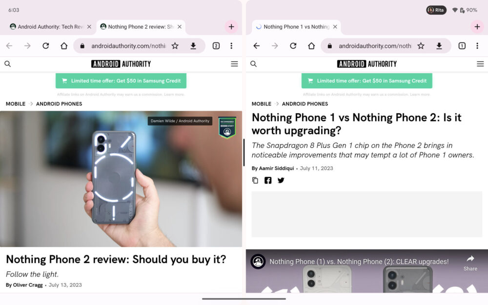 I love Android, but I prefer it more on tablets than phones