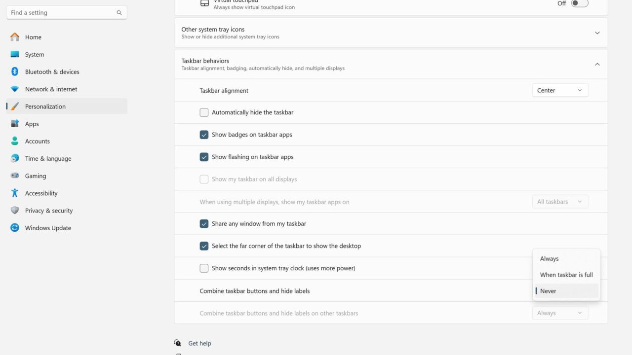 How to ungroup icons on the taskbar in Windows 11 - Android Authority