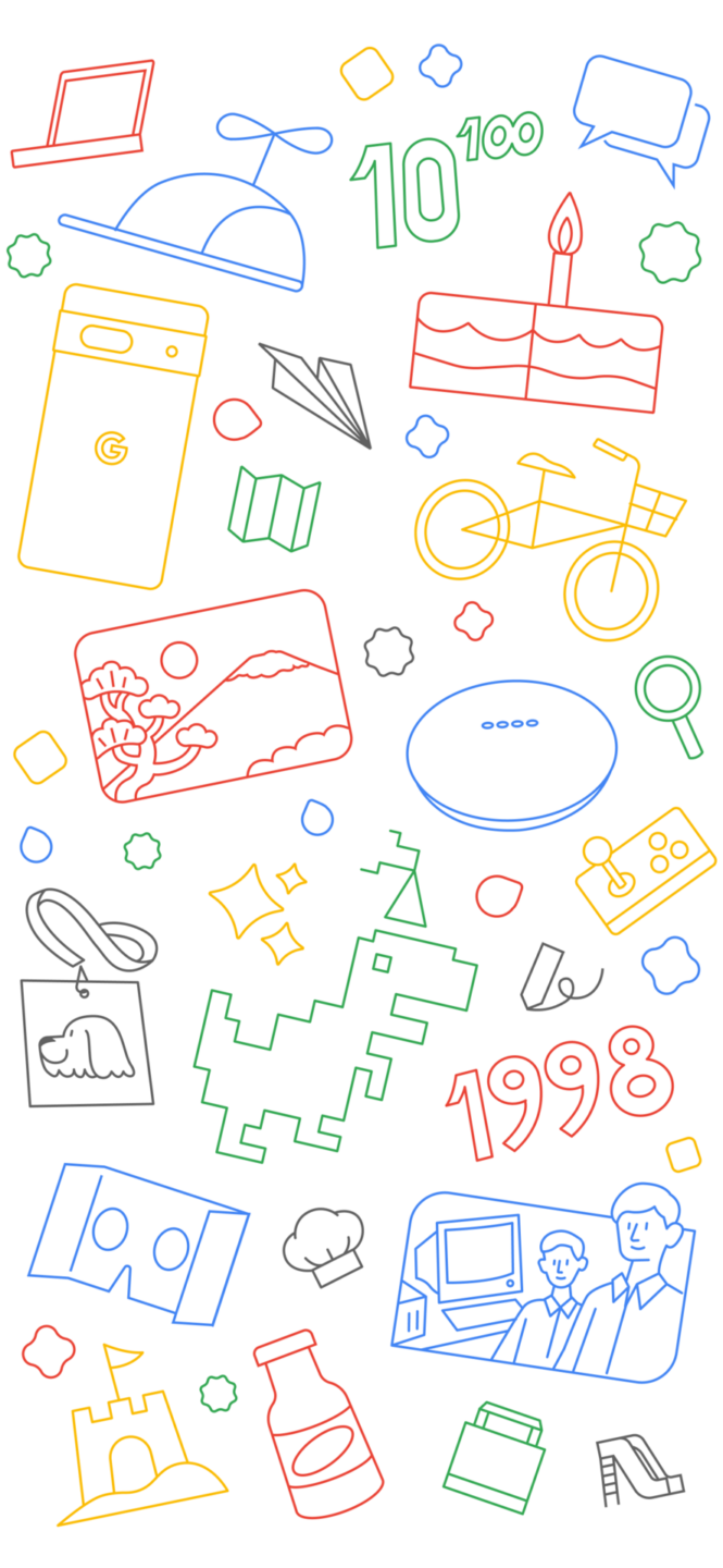 Get these Google wallpapers celebrating 25th birthday - Android Authority