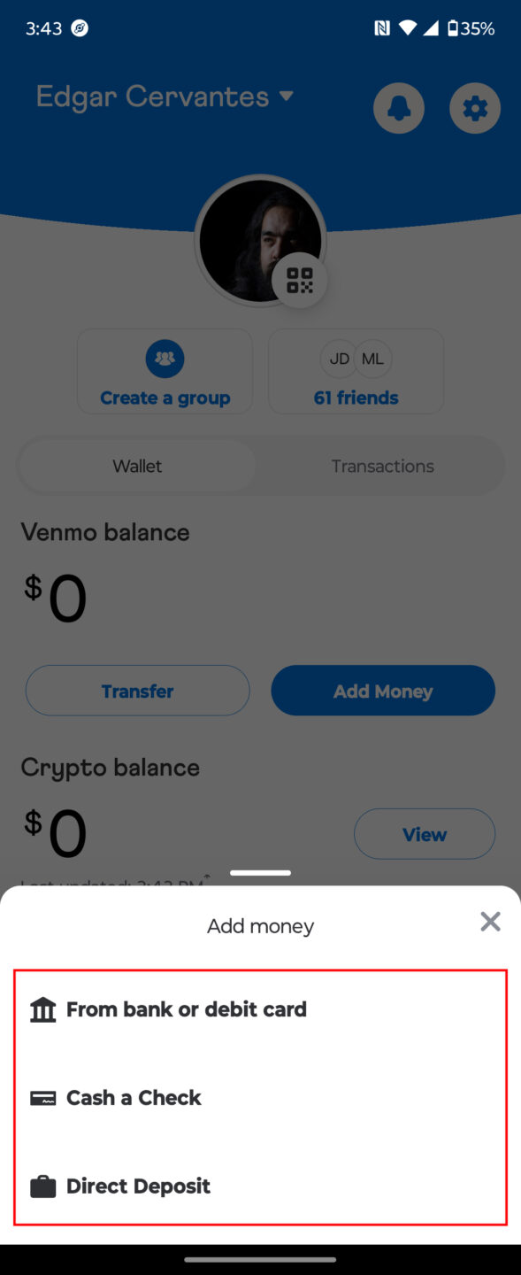 How to add money to your Venmo account - Android Authority
