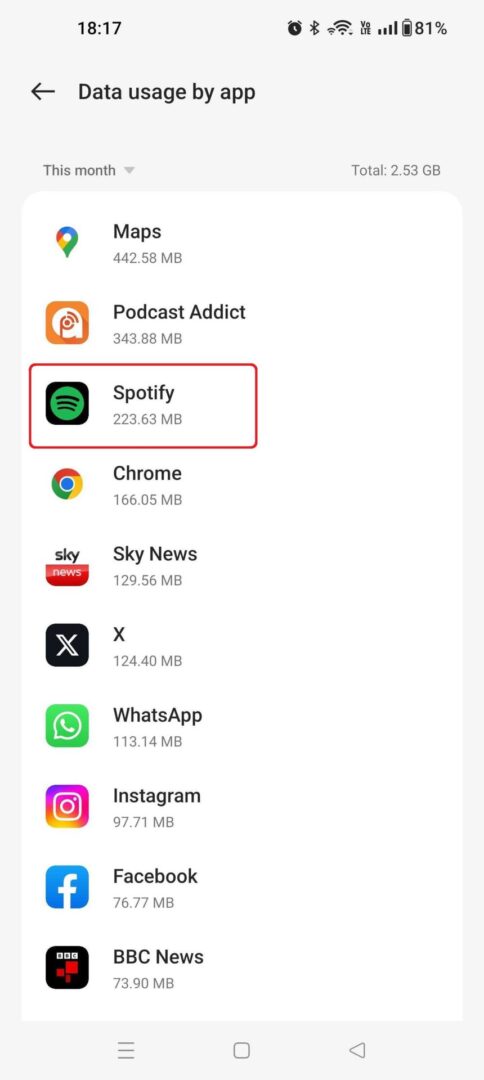How to check data usage on your Android device - Android Authority