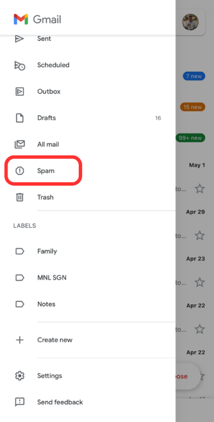 How to find your Gmail spam folder - Android Authority